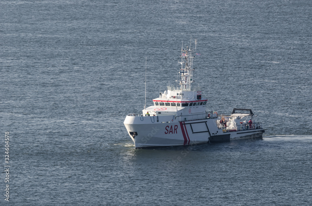 SWINOUJSCIE, WEST POMERANIAN / POLAND - 2020: MARITIME SEARCH AND ...