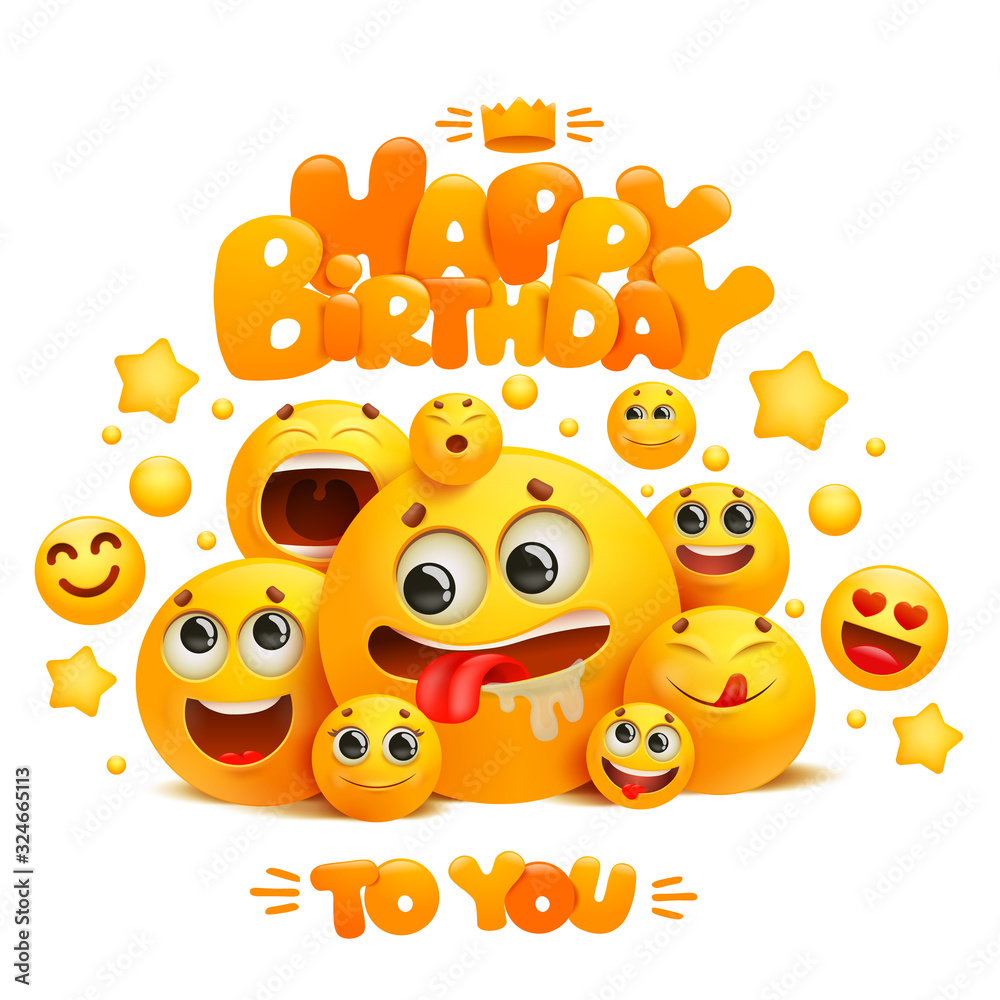 Cartoon Smile And Greeting