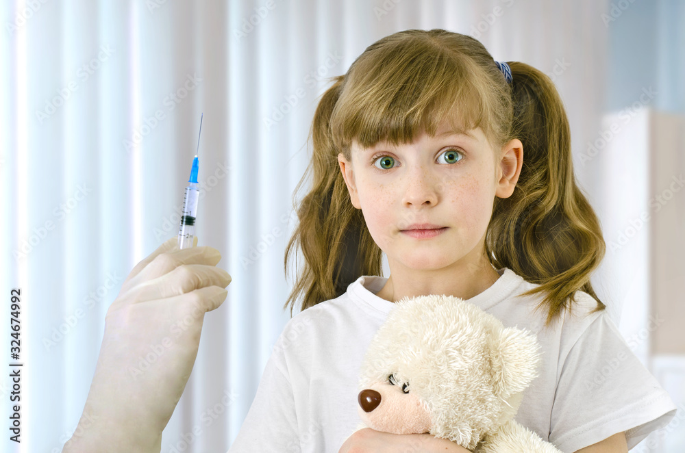 vaccination immunization kid child Stock Photo | Adobe Stock