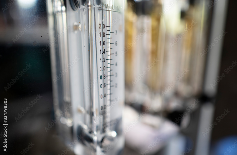 Research in the laboratory - measuring indicators of temperature and ...