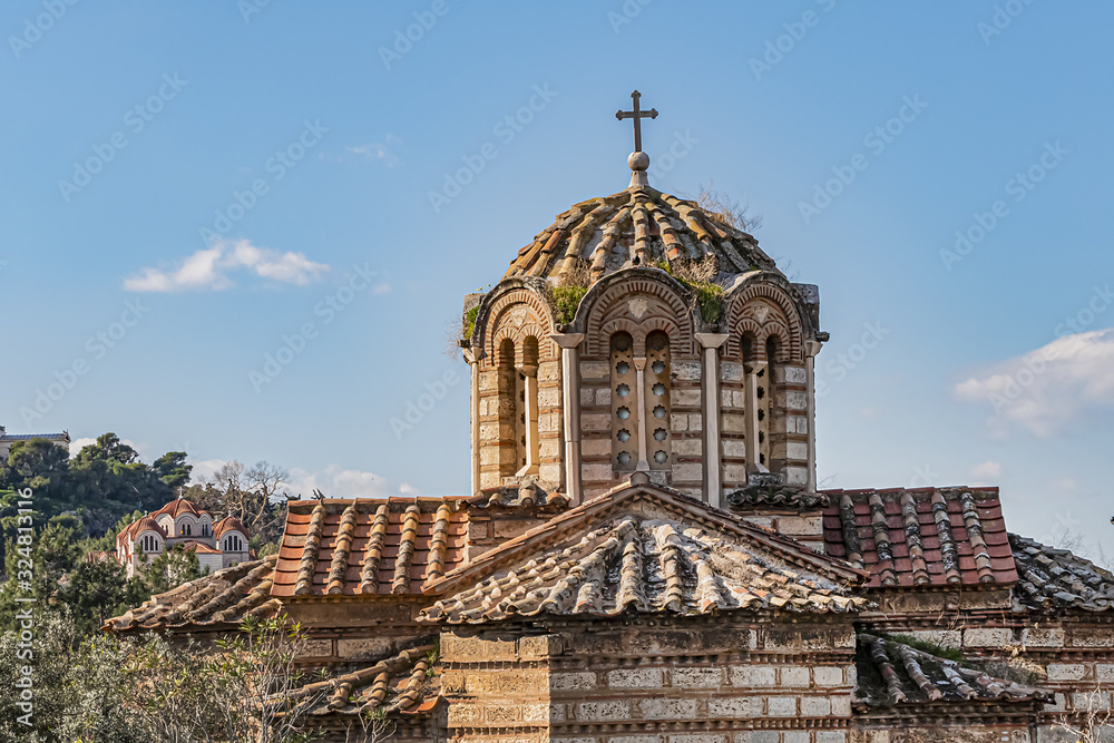 Church of Holy Apostles (Holy Apostles of Solaki, X century), located ...
