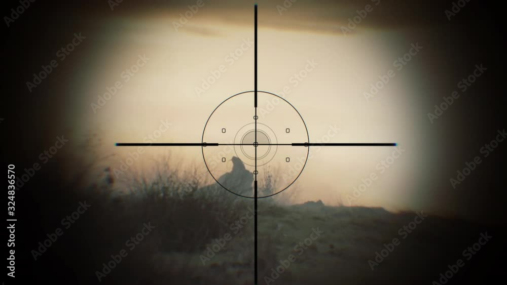 Battlefield scene. Silhouettes of soldiers fighting on East Front ...