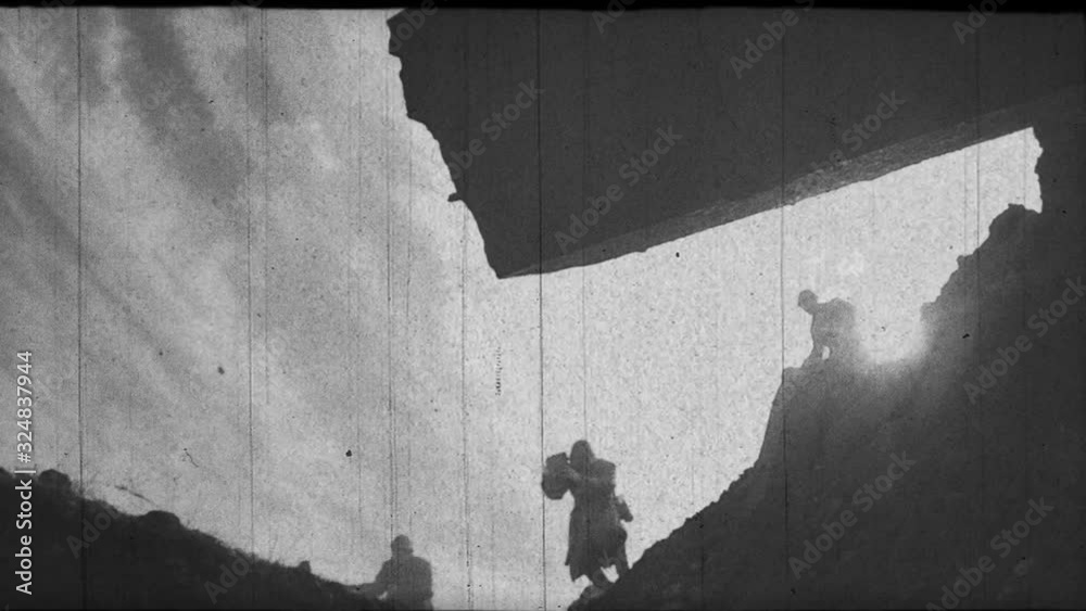 Archival footage from the East Front during World War II. Soviet Union ...