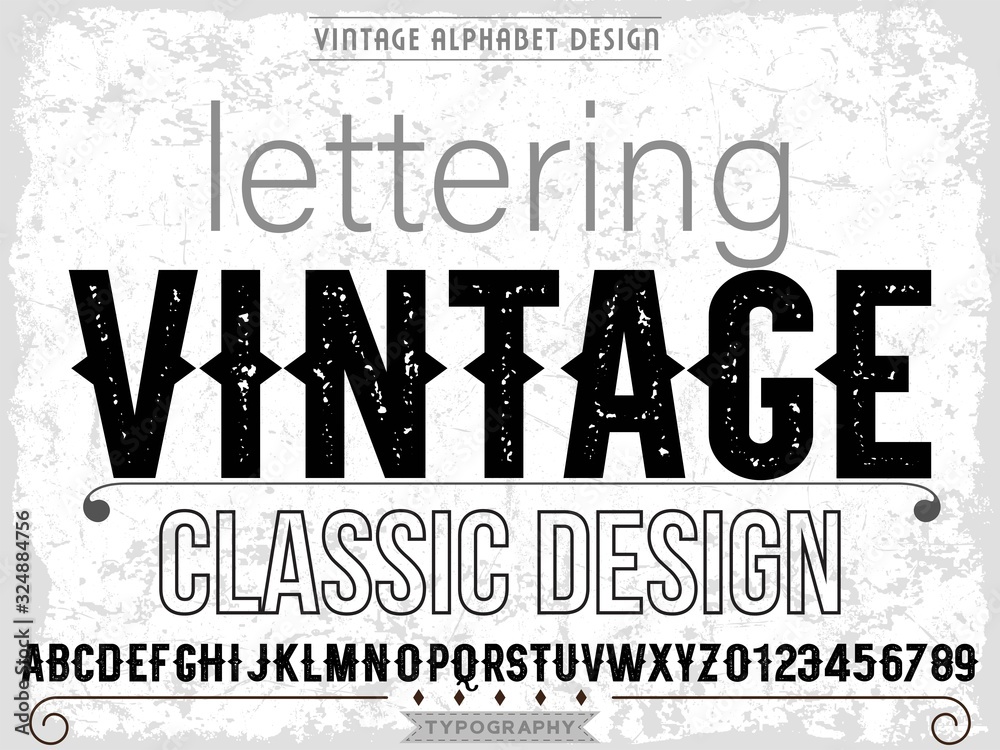 Font.Shadow Effect. alphabet.Typeface.Script.Handcrafted handwritten ...