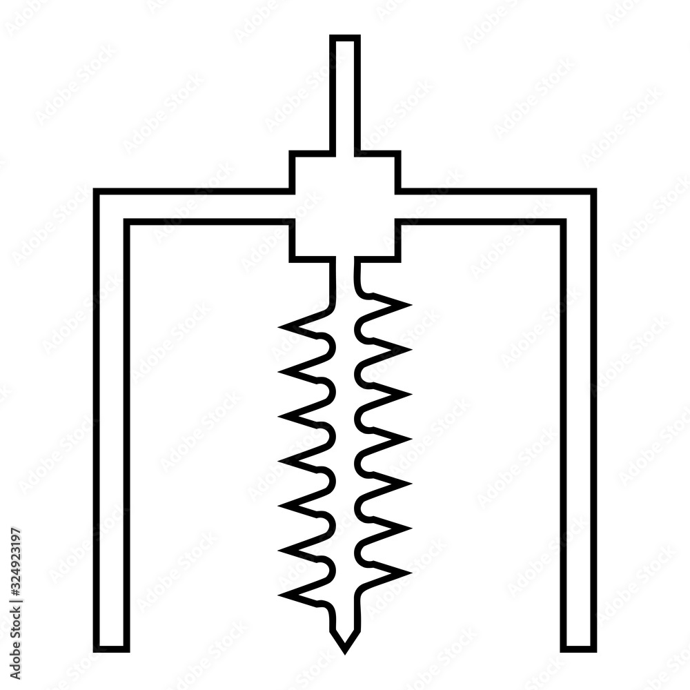 Drilling rig Bore for ground mine industry geological Boring concept ...