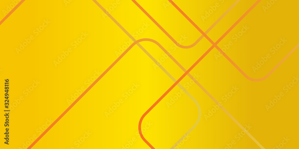 Yellow Line Stripe Box Rectangle Abstract Background Vector ...