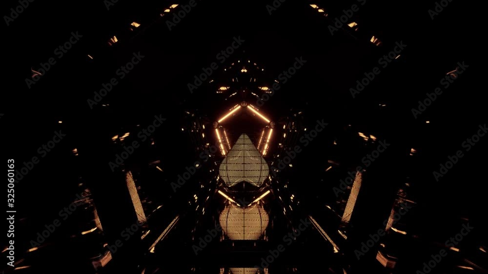 Vidéo Stock club visuals vj loop 3d illustration motion background live ...