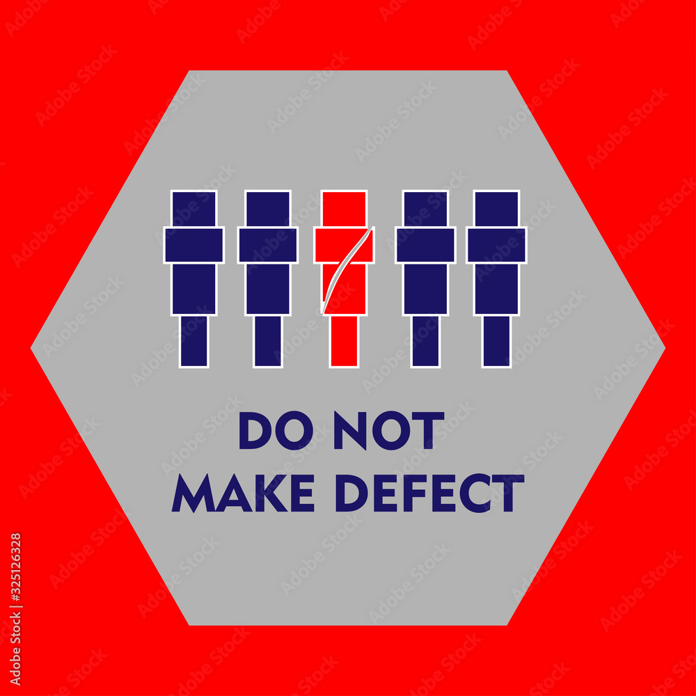 lean manufacturing icon, golden rulls, quality concept. Vector ...