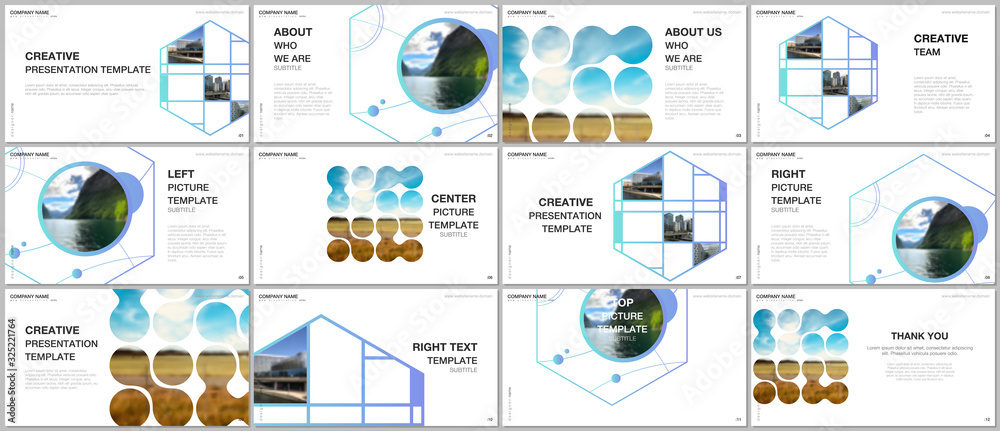 Presentation vector templates, multipurpose template for presentation ...