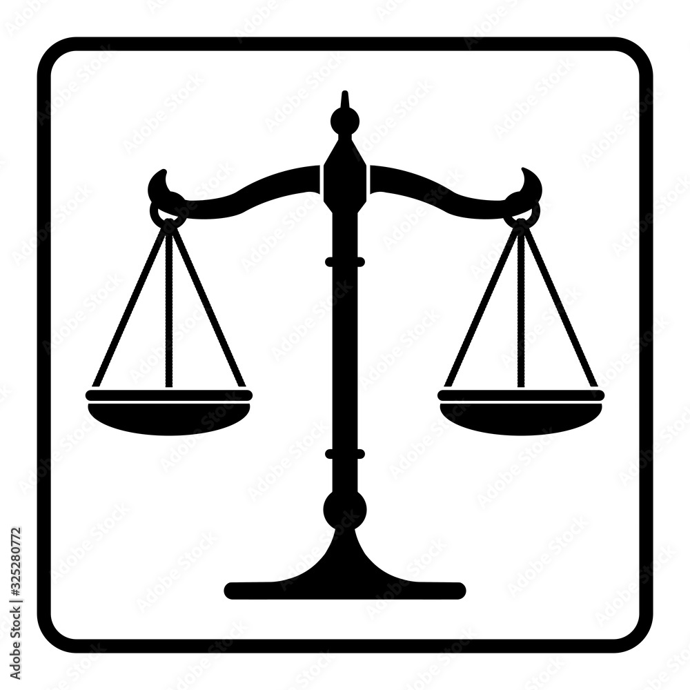 gz741 GrafikZeichnung - german: Gerechtigkeit, Gleichgewicht, Richter ...