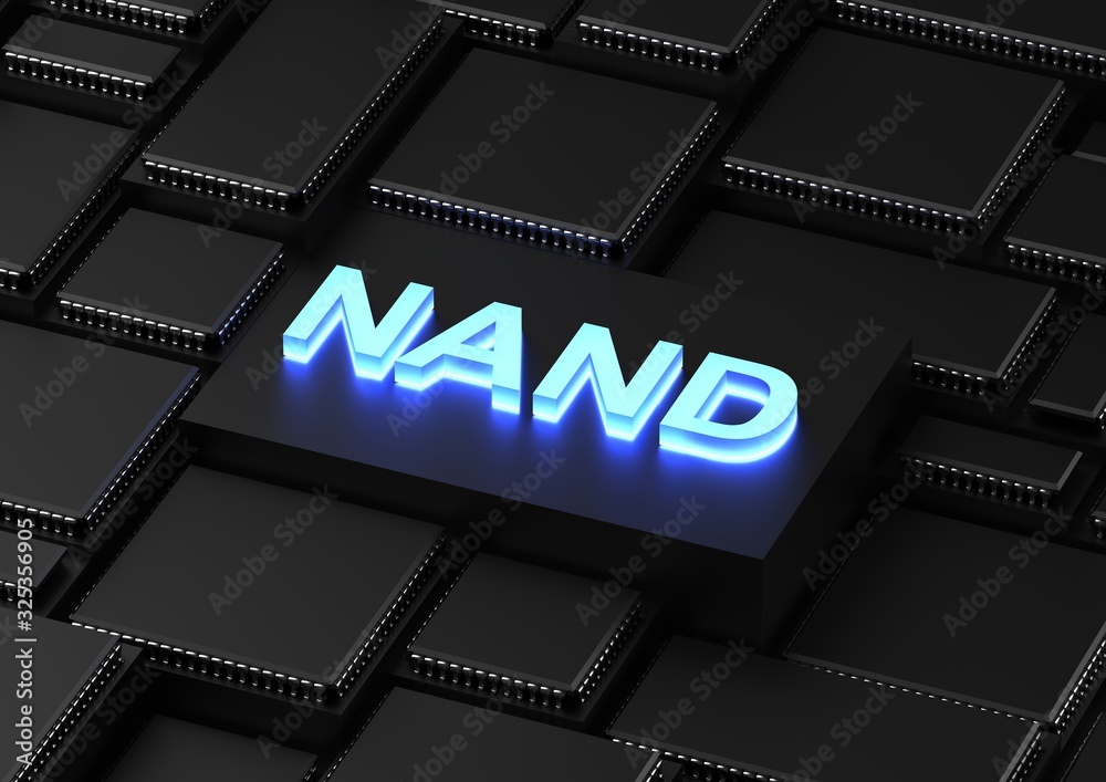 Logical NAND Stock Illustration | Adobe Stock