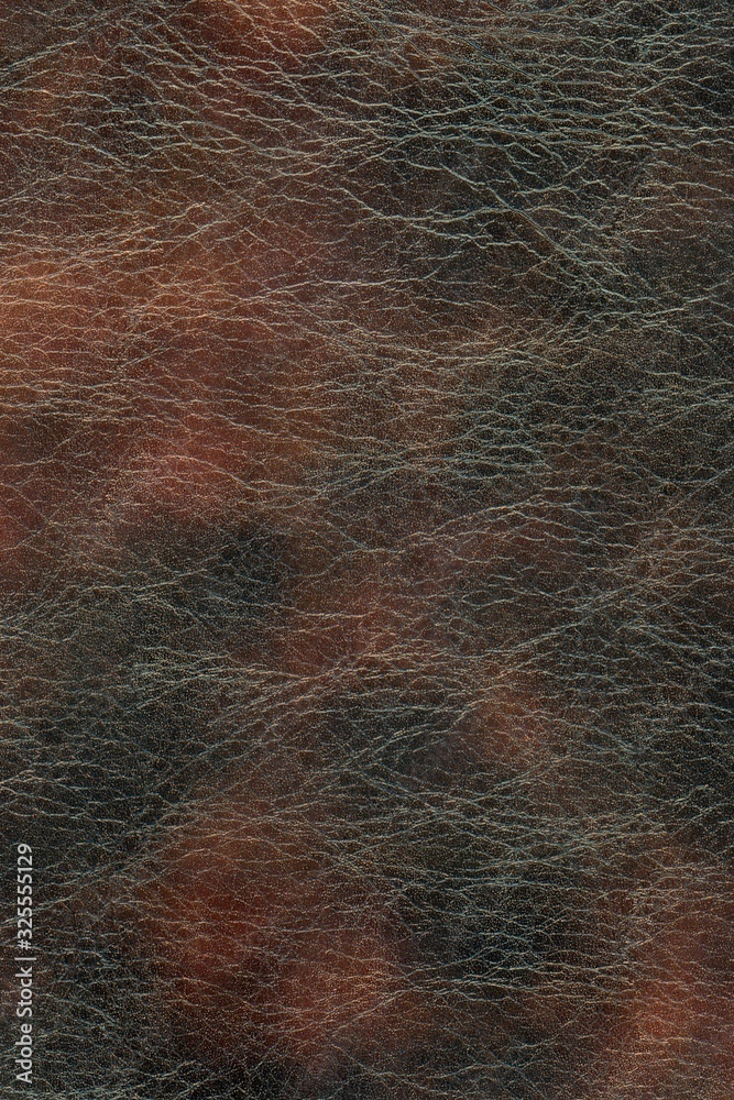 vintage Italian leather texture brown background, hi res aged stained ...