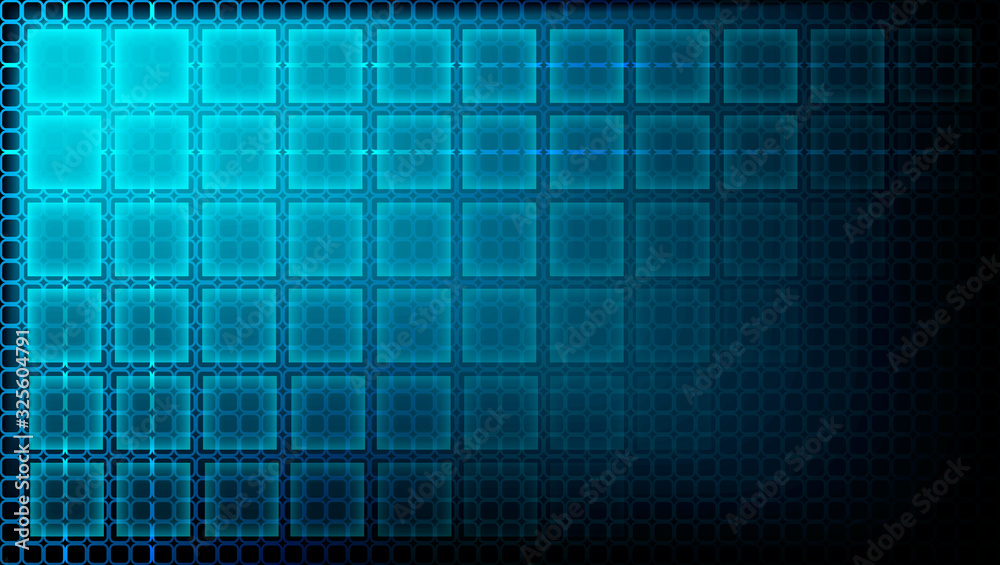 Abstract dark blue technology background. Stock Vector | Adobe Stock