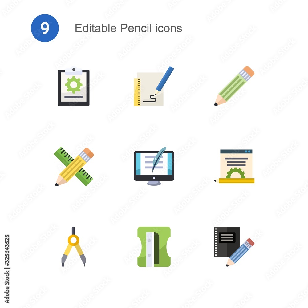 Adobe Flat Icons