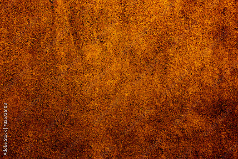 Copper colored wall texture background with textures of different ...