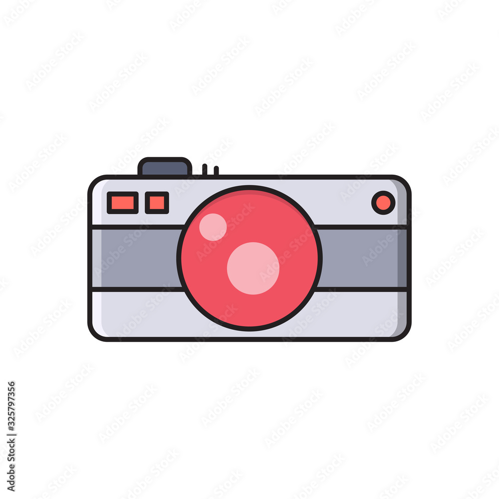 DSLR Stock Vector | Adobe Stock