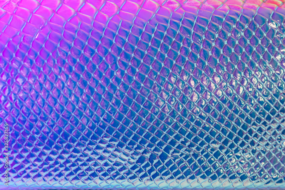 Neon silver snake skin pattern texture background Stock Photo | Adobe Stock
