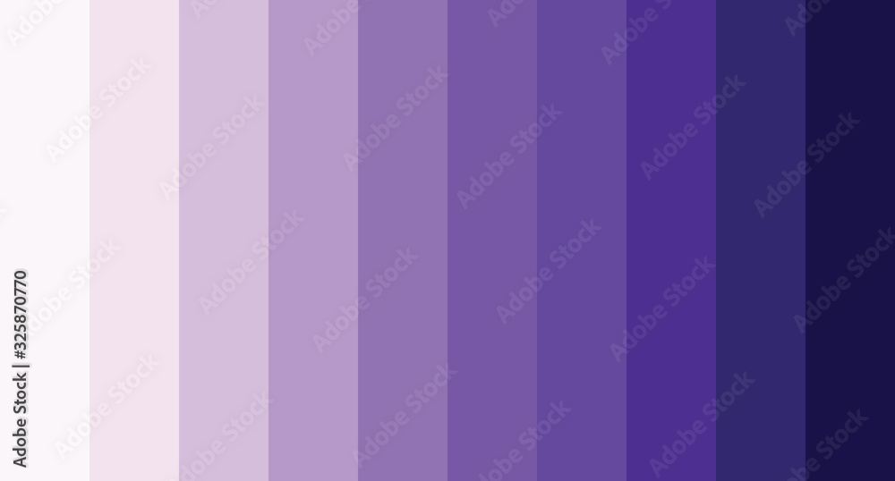 Purple color palette vector illustration Stock Vector | Adobe Stock