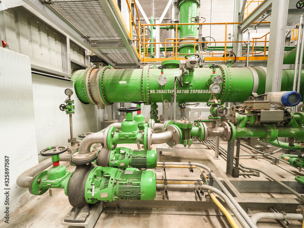 Condenser systems and extraction pump for apply industrial zone in ...