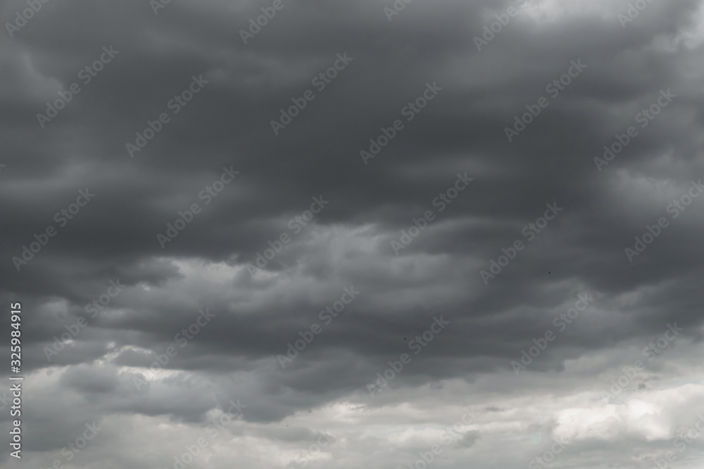 Dark Rain Clouds Hd