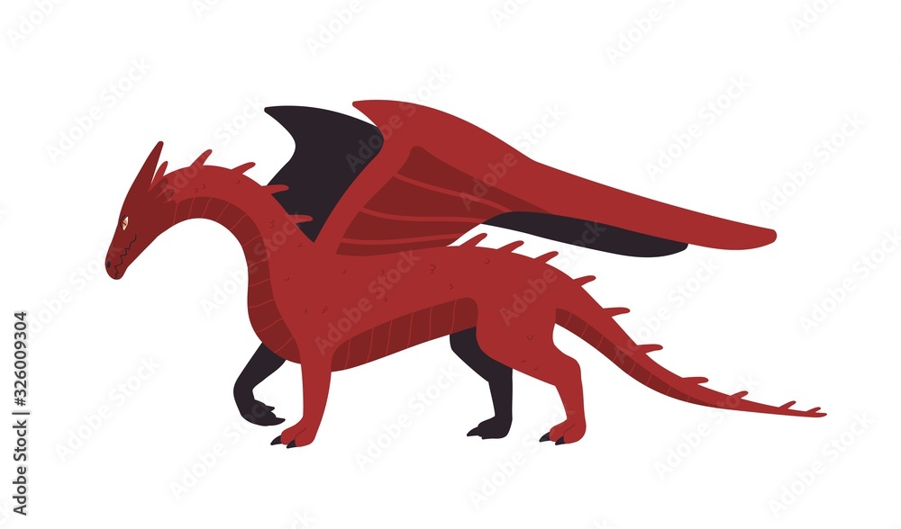 Dragon Wings Side View