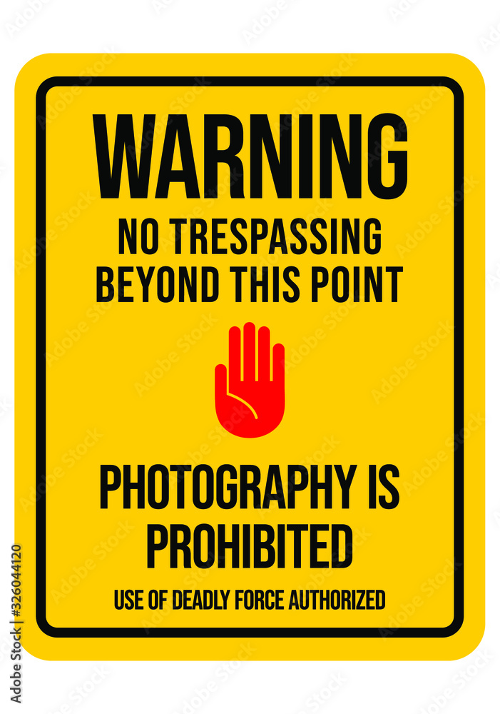 No Hunting Warning Road Sign. Endangered Animal. Hunting Season. No ...