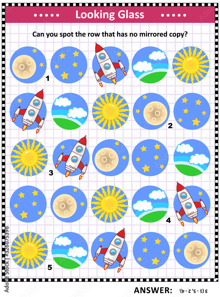 Space exploration themed visual puzzle or picture riddle: Can you spot ...