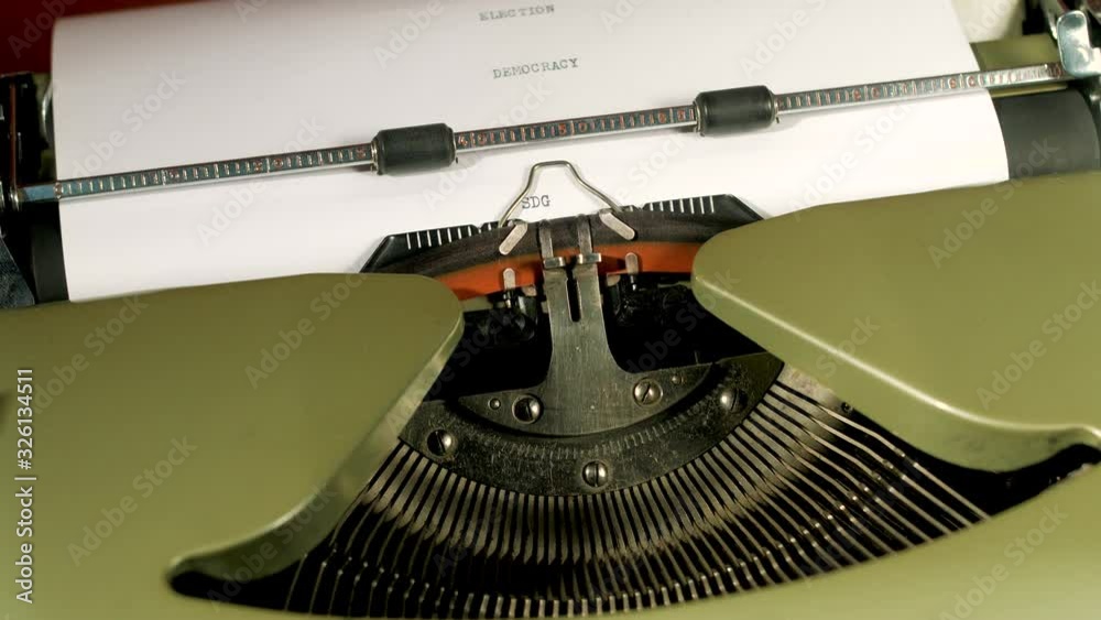 SDG typewriter 4K Visual Resource high res graphic resource explainer ...