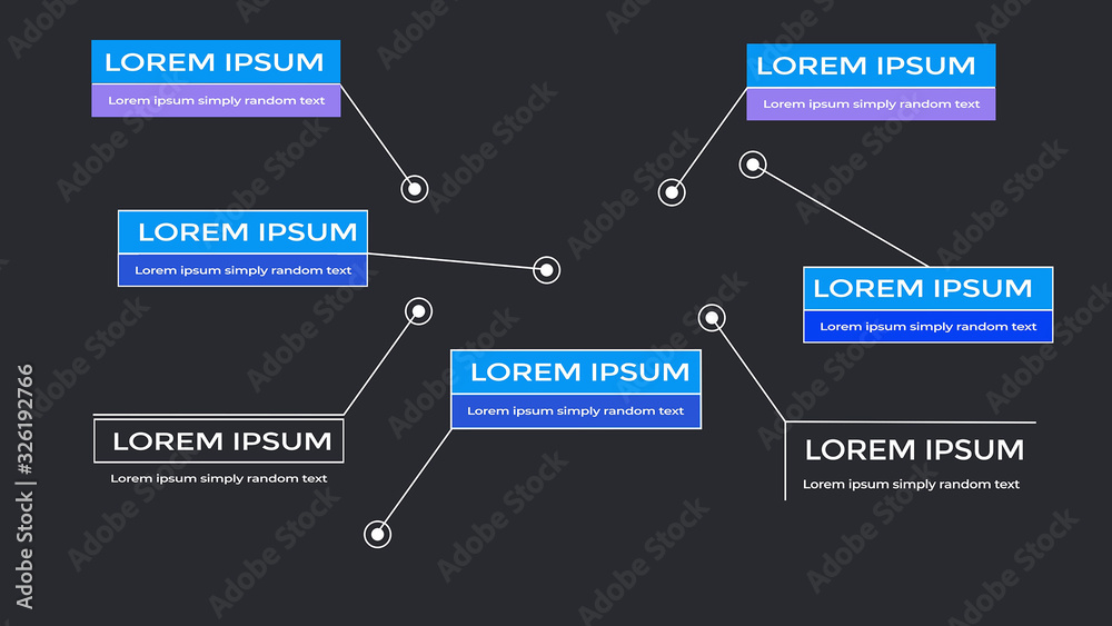 7 Modern Callouts Stock Template | Adobe Stock