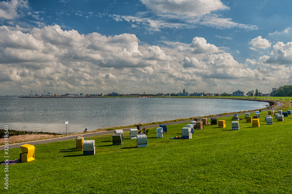 Strand von Cuxhaven an der Nordsee Stock Photo | Adobe Stock
