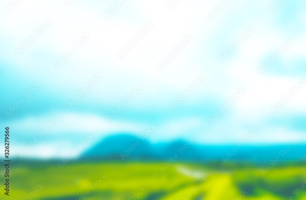 Blurry Landscape Backdrops