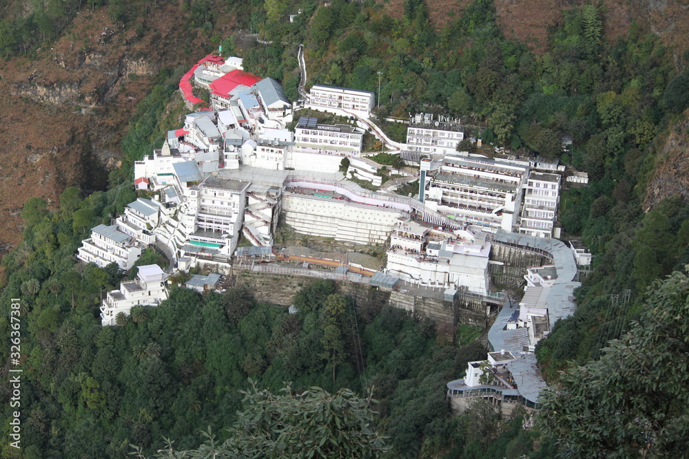 Vaishno Devi Mandir is a Hindu temple dedicated to the Hindu Goddess ...