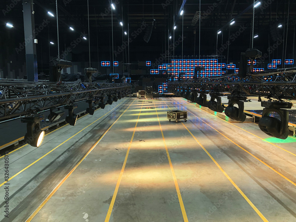 Installation of professional sound, light, video and stage equipment ...