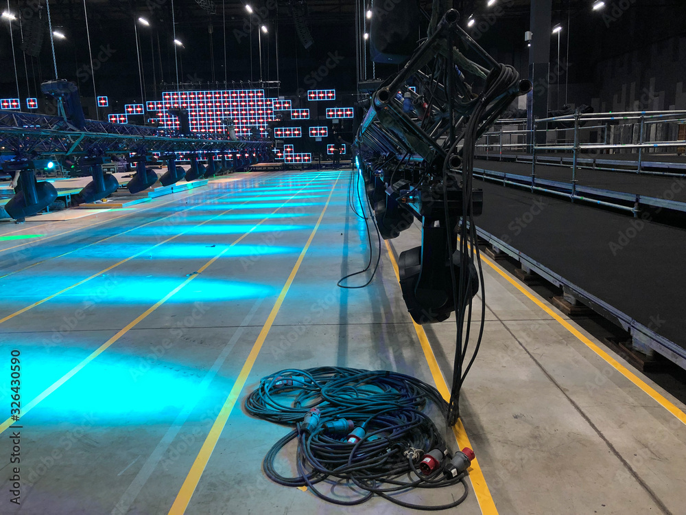 Installation of professional sound, light, video and stage equipment ...