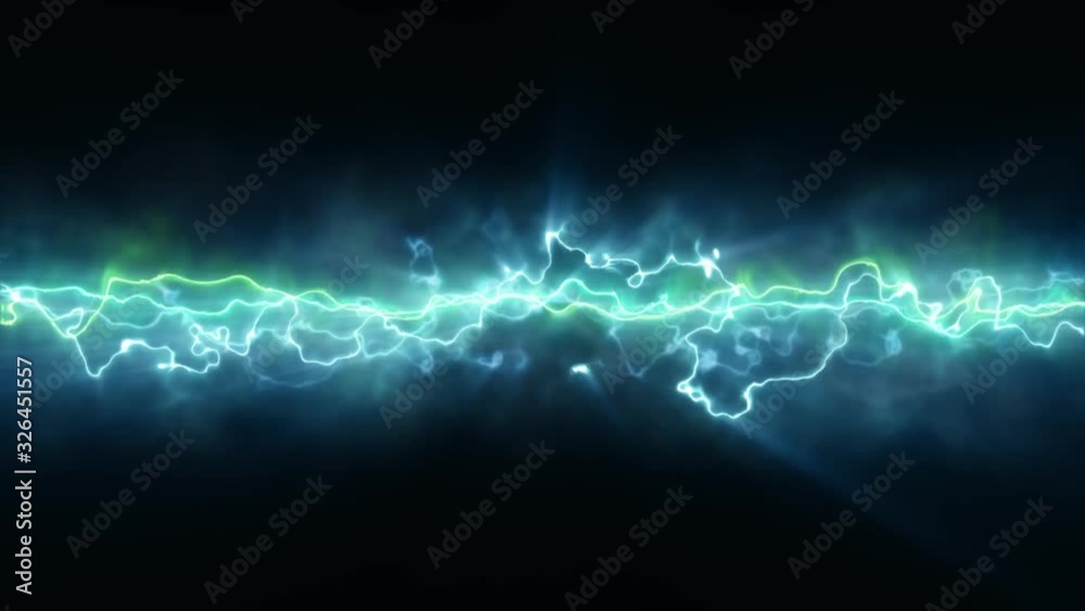 Dynamic Electric Arcs Action Fx Loop/ 4k animation of a comic manga ...