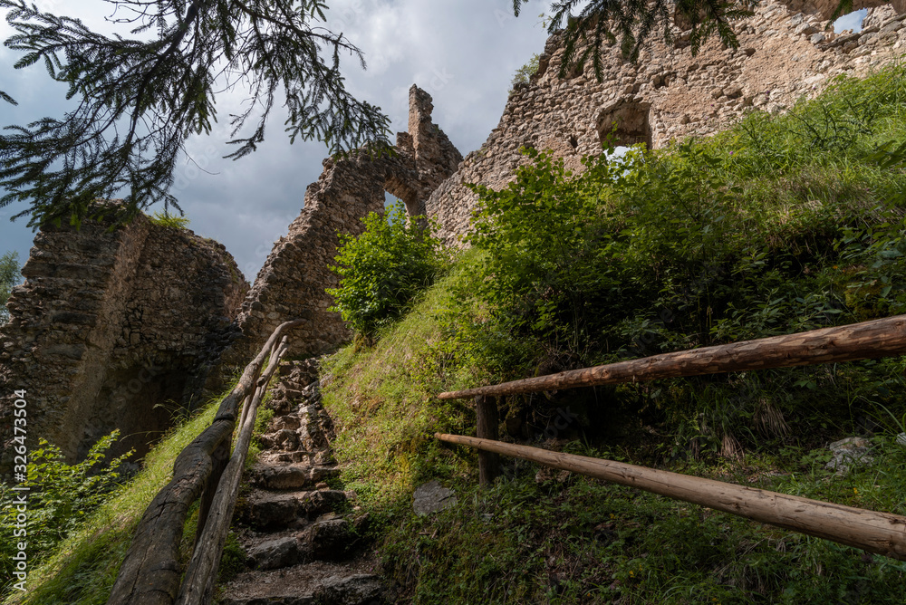 Burgruine Hauenstein Stock Photo | Adobe Stock