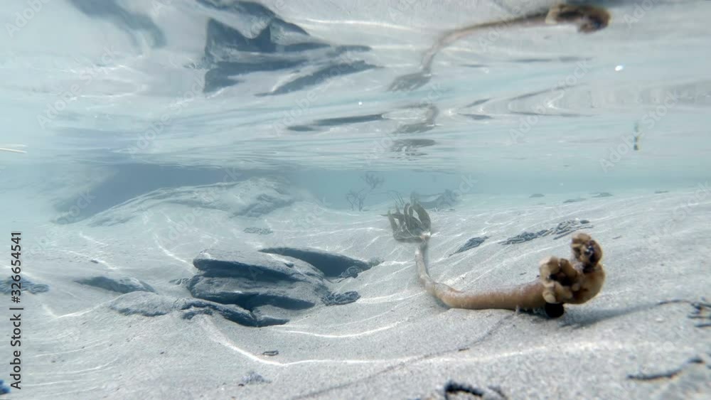 Underwater view of the Donegal West Coast on the wild Atlantic way in ...