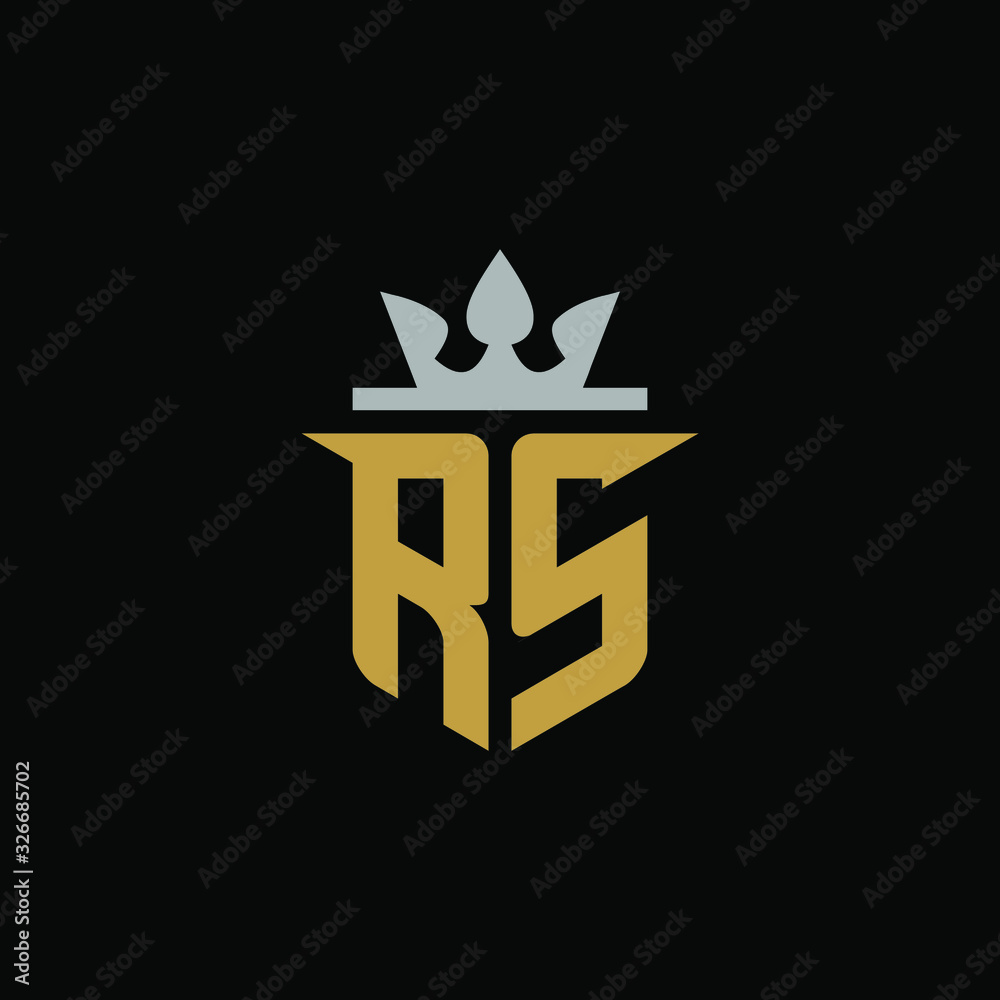 Initial Letter RS With Shield King Logo Design Stock Vector Adobe Stock initial-letter-rs-with-shield-king-logo-design-stock-vector-adobe-stock