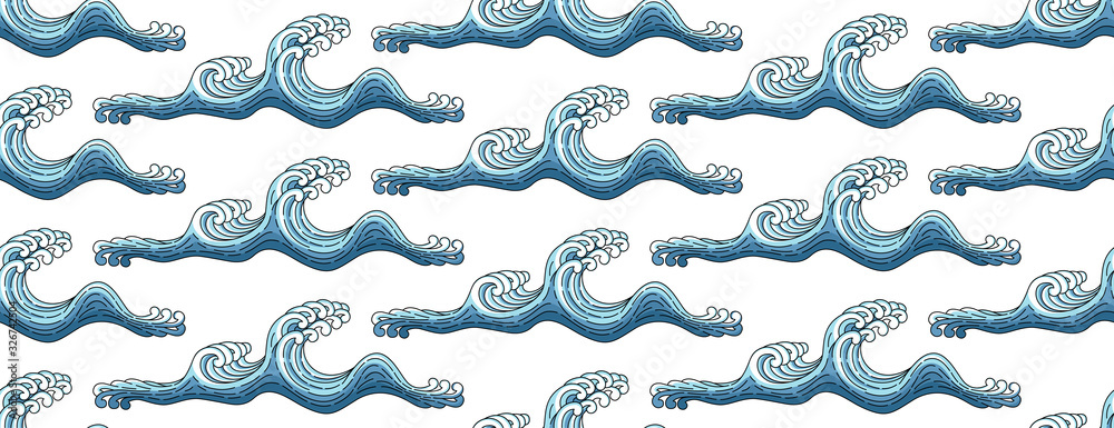 Chinese Wave Pattern