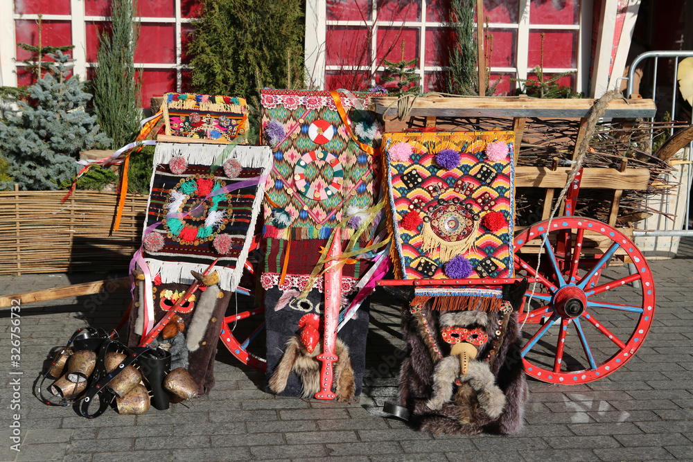 Moscow Maslenitsa Festival, Russia. Traditional national celebration in ...