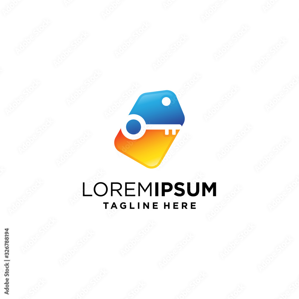 Key shop logo design image, Key shop premium vector Stock Vector ...