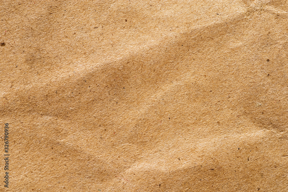 Brown Paper Bag Background Texture Stock Photo | Adobe Stock