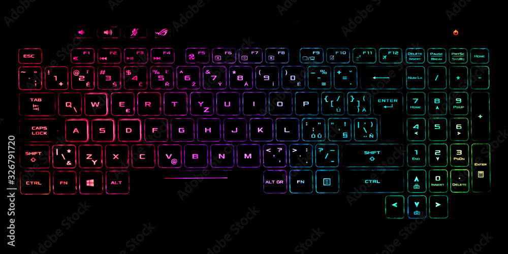 Rainbow Keyboard