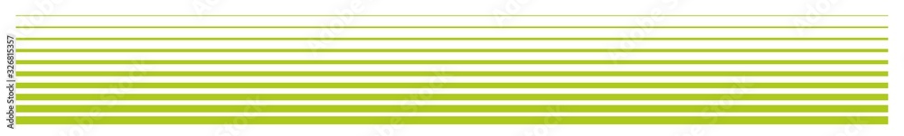 Line Icon Green | Horizontal Solid Lines Illustration | Divider Symbol ...
