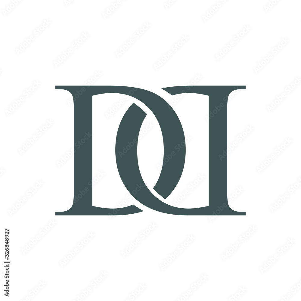 dd logo design vector icon Stock Vector | Adobe Stock