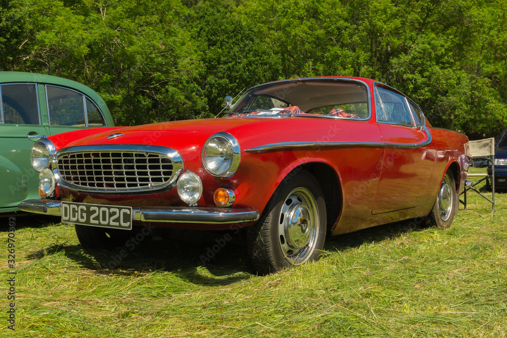 Volvo P1800 an example of the classic Swedish sports car produced ...