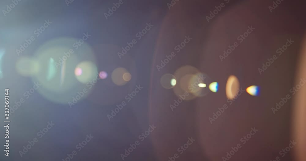 Light Leak Cine Lens 20mm Lens Flares for Film and Movie. Bright Lens ...