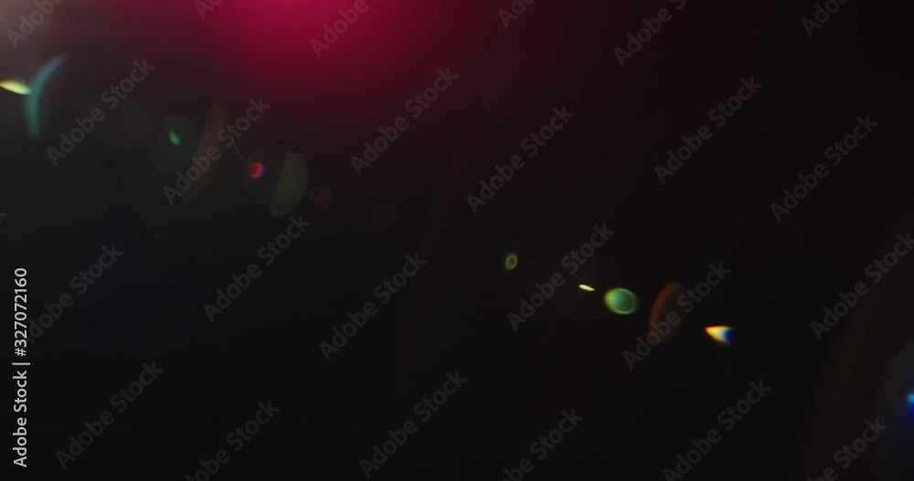 Light Leak Cine Lens 20mm Lens Flares for Film and Movie. Bright Lens ...