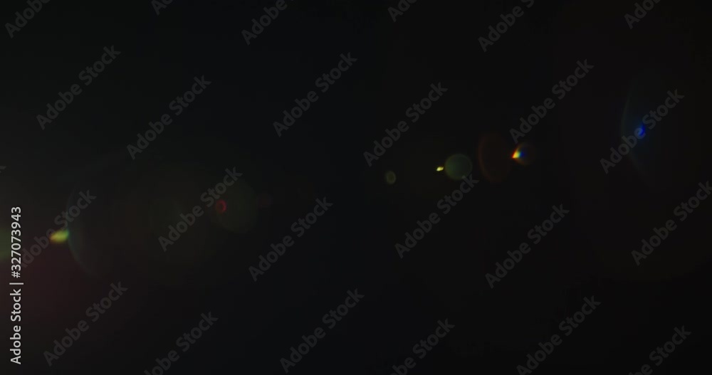 Light Leak Cine Lens 20mm Lens Flares for Film and Movie. Bright Lens ...