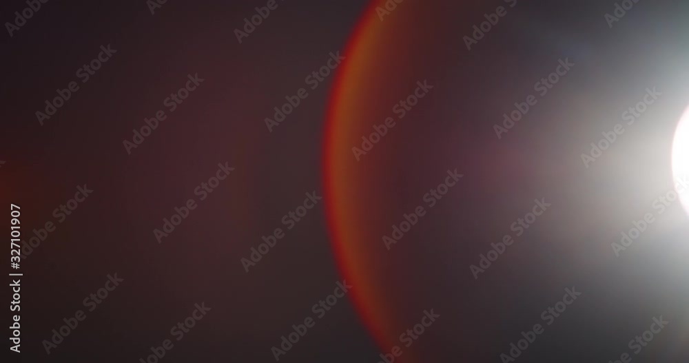 Light Leak Cine Lens 55mm Lens Flares for Film and Movie. Bright Lens ...